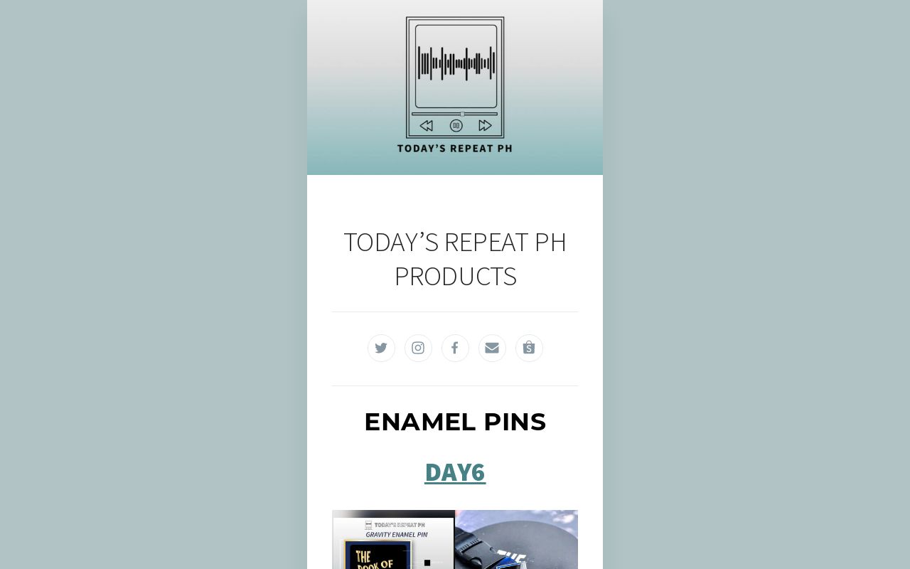 TODAY’S REPEAT ENAMEL PINS DESIGNS